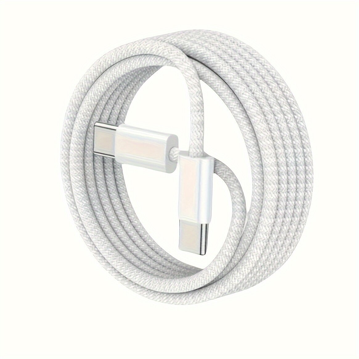 Кабель USB Type-C на Type-C для быстрой зарядки, 3 м, 1 шт, совместим с iPhone 16/15, iPad Pro/Air, MacBook, Samsung Galaxy S22/S21