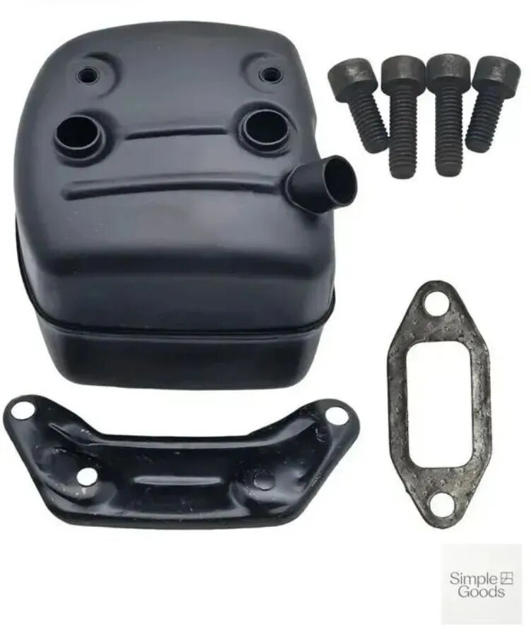 544029501 глушитель выхлопных газов комплект для Husqvarna 362 365 371 372 372XP 385 390XP Бензопила 503765301 глушитель прокладка кронштейн винты