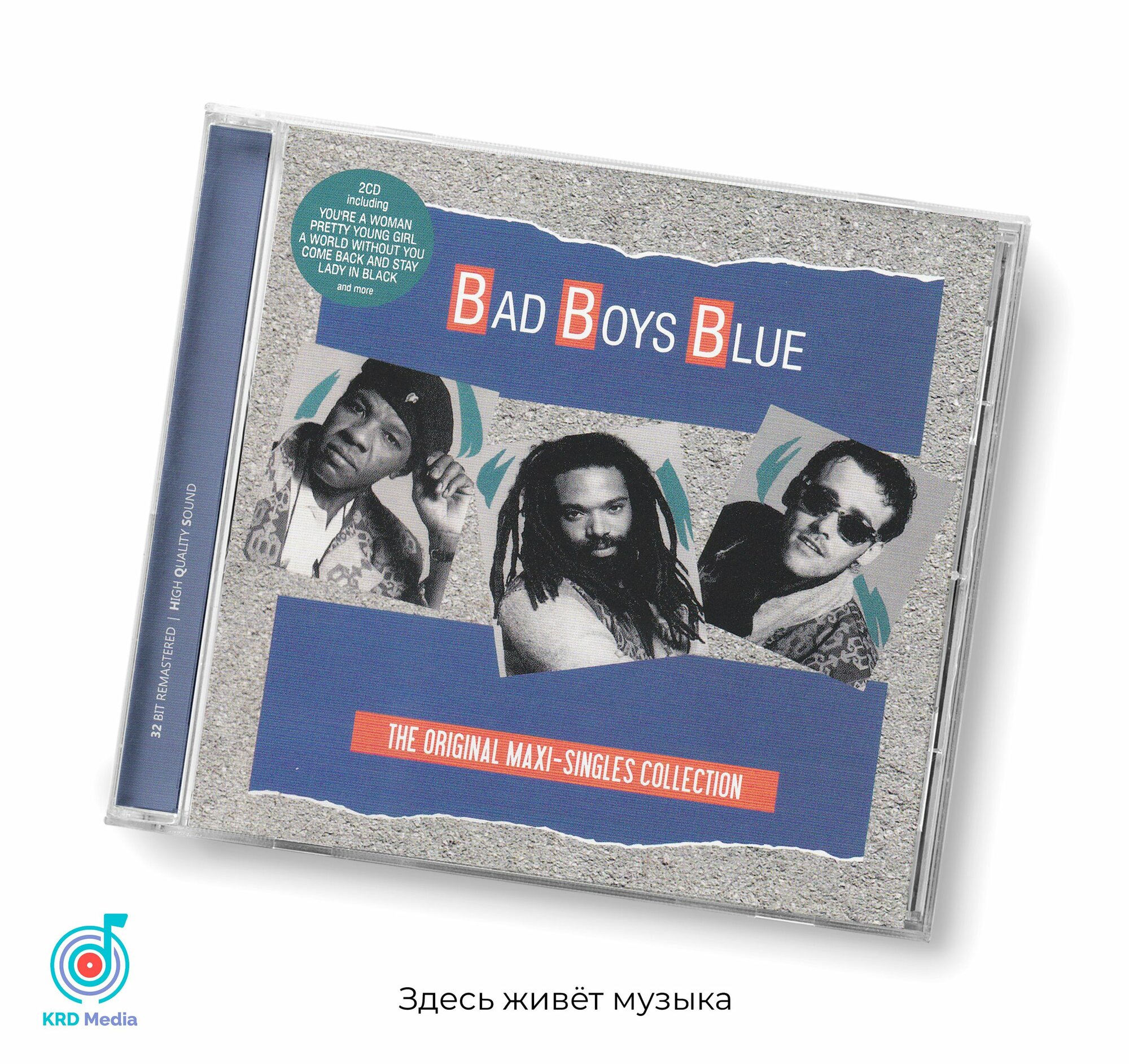 Bad Boys Blue - The Original Maxi-Singles Collection 1, 2CD, 8-page, CD-Аудио