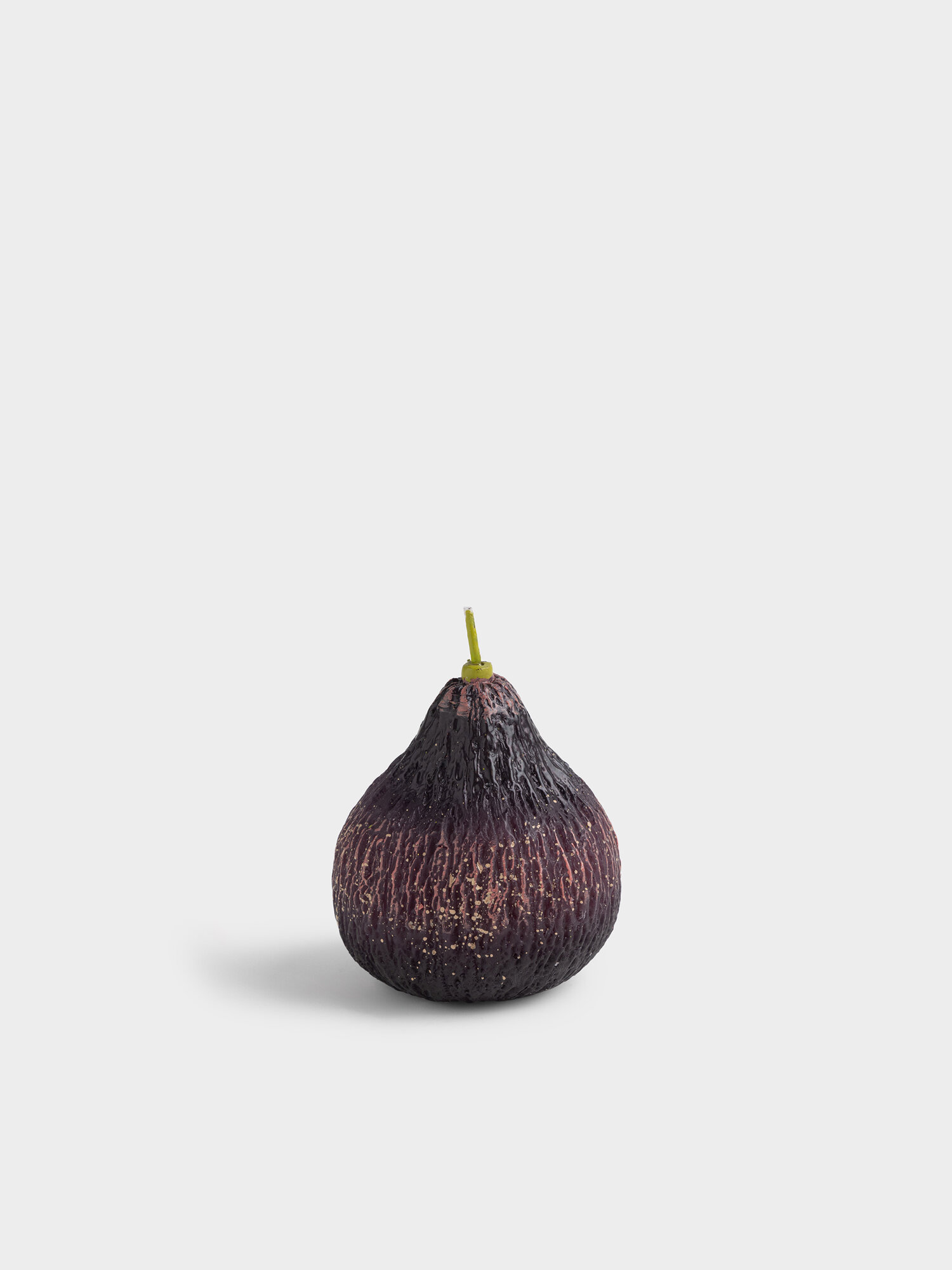 Свеча, 6х7 см, фиолетовая, Инжир, Fruit shape