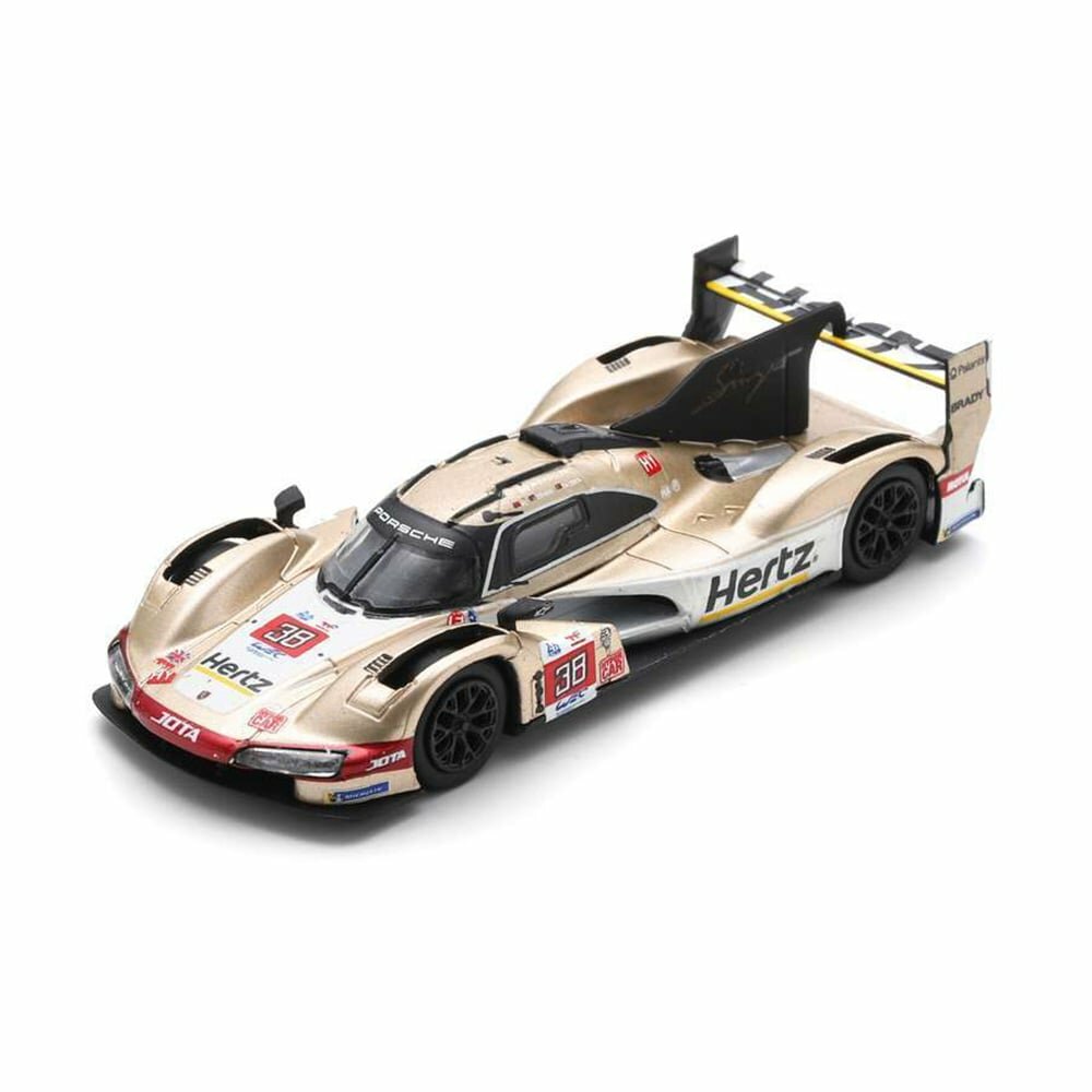 Машинка Sparky 1/64 Porsche 963 No.38 Hertz Team Diecast Scale Model Car