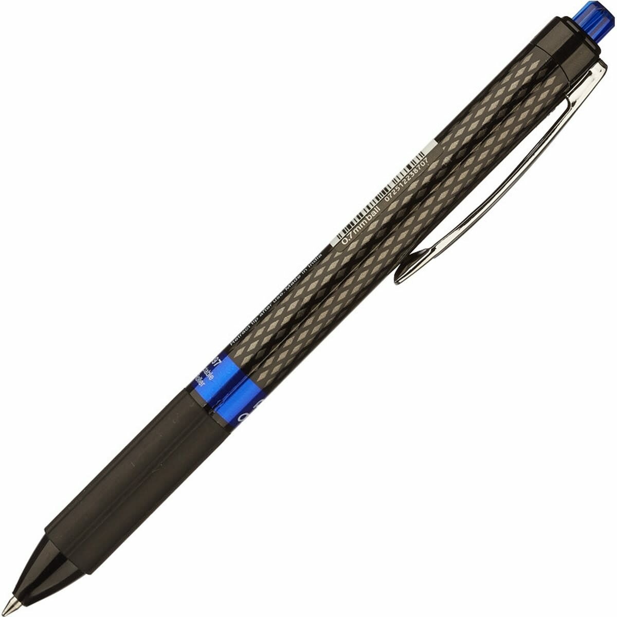 Ручка гелевая автоматическая Pentel OhGel (0.35мм, синяя, резиновая манжетка) (K497С), 12шт.