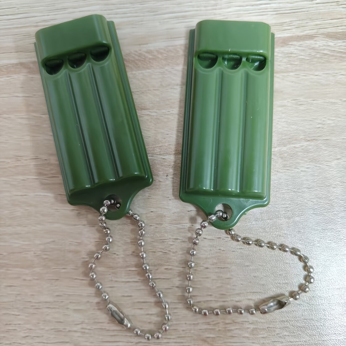 Аварийный спасательный свисток с темляком, 2 шт.