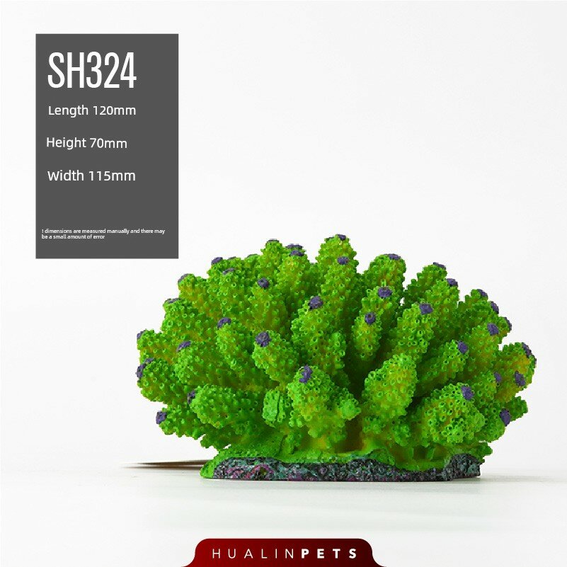 Искусственный риф для аквариума, модель SH324, пластиковая коралловая структура