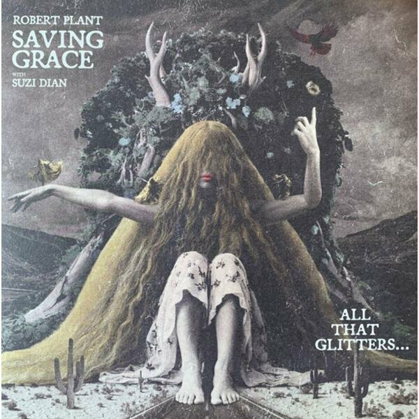 Виниловая пластинка ROBERT PLANT WITH SUZI DIAN - SAVING GRACE: ALL THAT GLITTERS.(EP, 45 RPM)