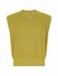 Жилет AURALEE Ribbed-knit V-neck vest, размер 54, светло-желтый