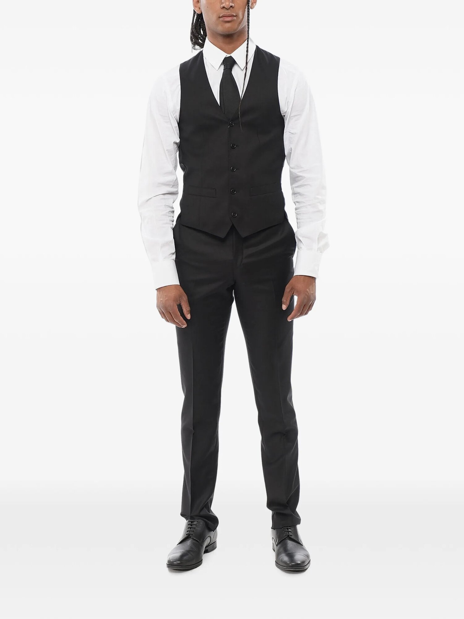 Жилет Corneliani Button-down wool waistcoat, размер 44 — фото 1