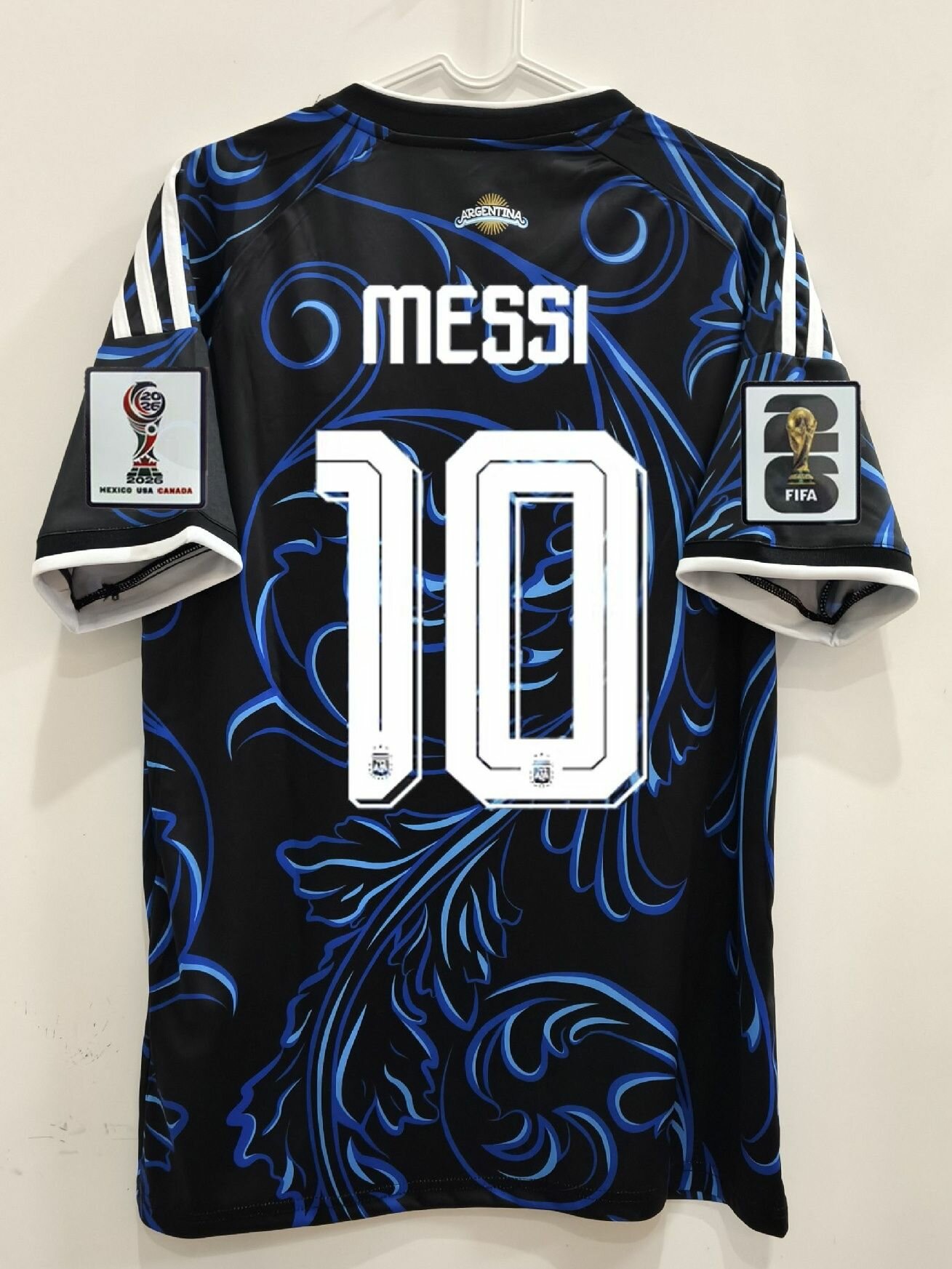Форма футбольная 26-27 Аргентина Кубок мира Выездной Футбольная форма #10 MESSI Месси номер 10 гостевая форма