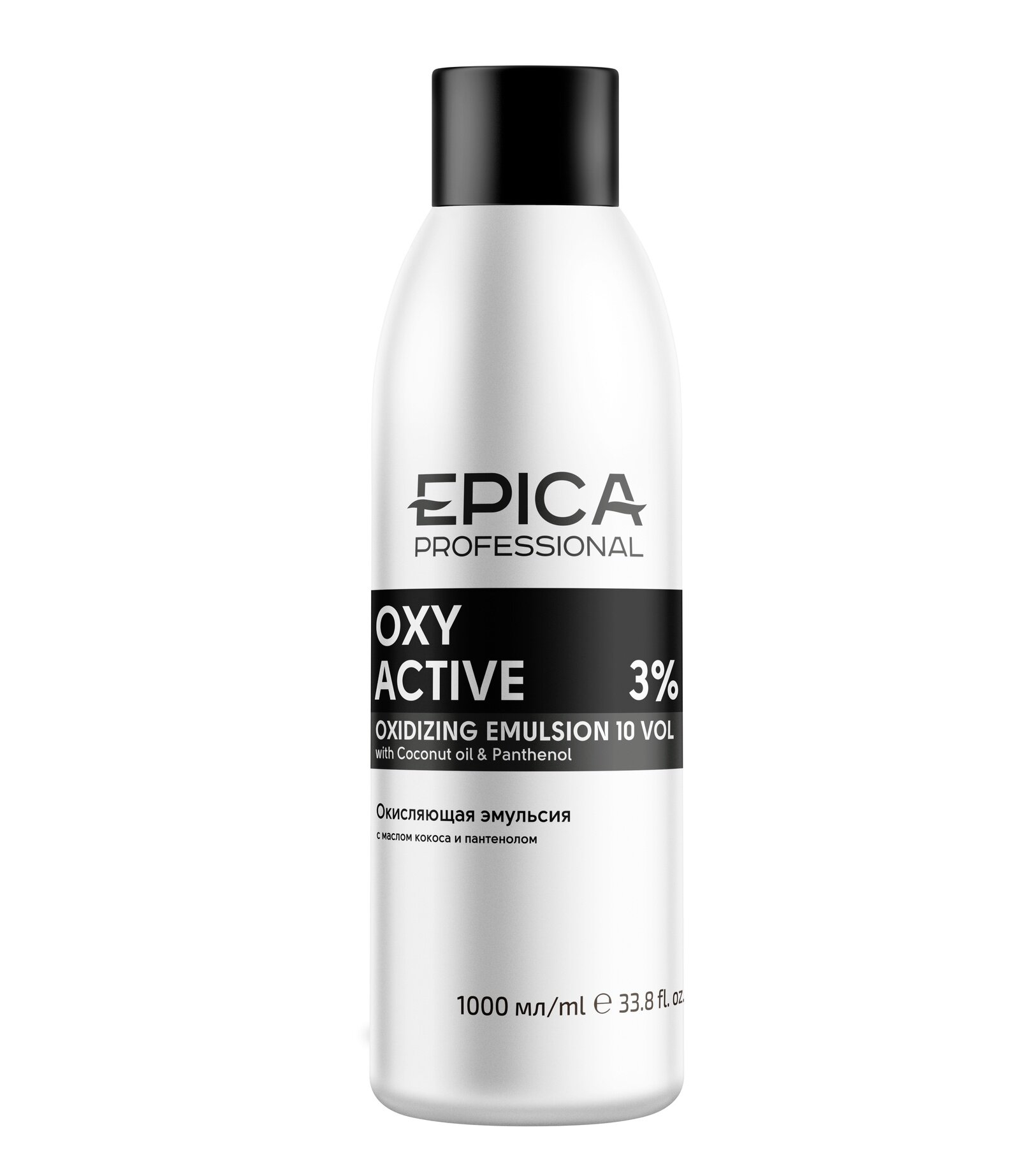 Кремообразная окисляющая эмульсия 3% (10 vol), 1000 мл Oxy Active Epica Professional