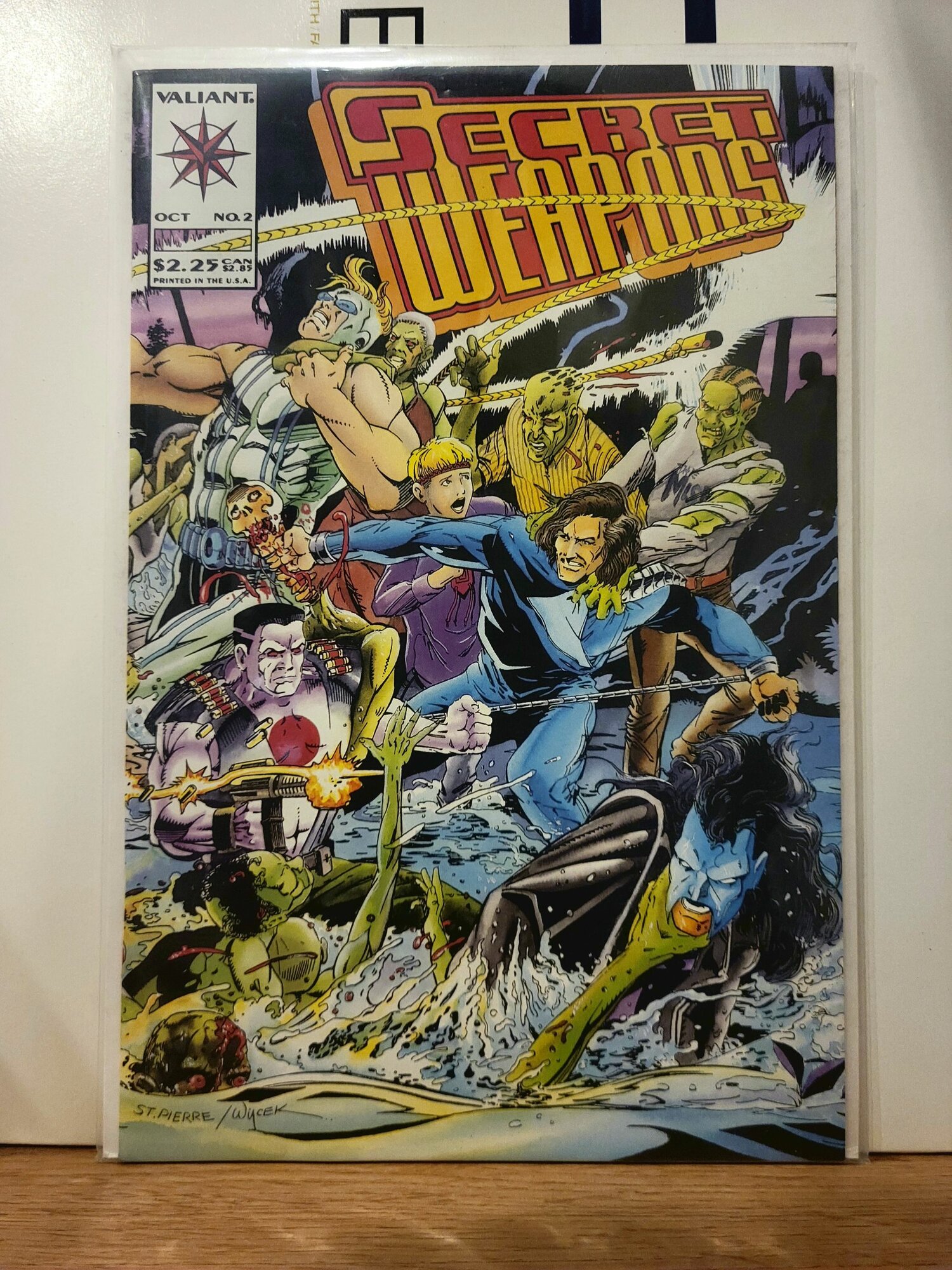 Ретро Комикс Secret Weapons #2. 1993 Год. Коллекционный выпуск.