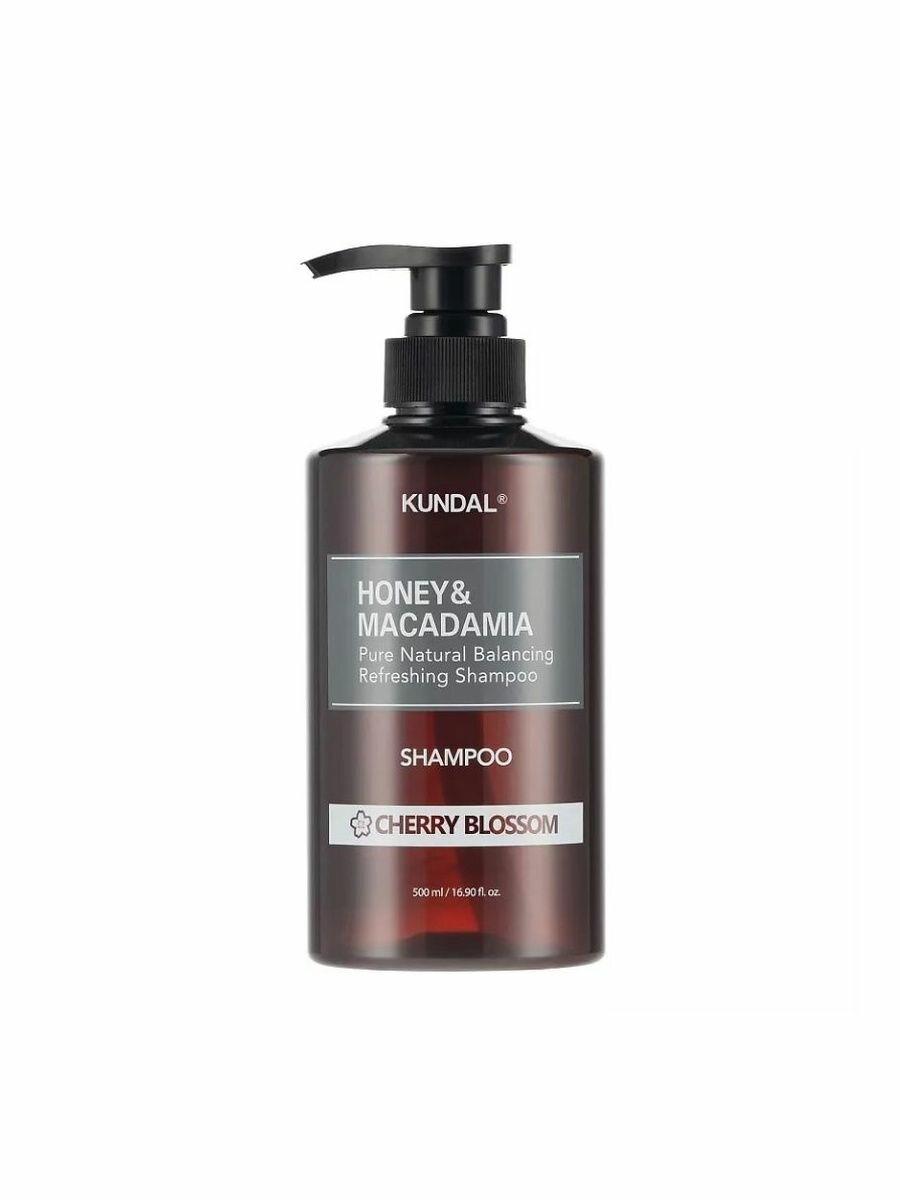 KUNDAL Шампунь для волос Цветок вишни Honey & Macadamia