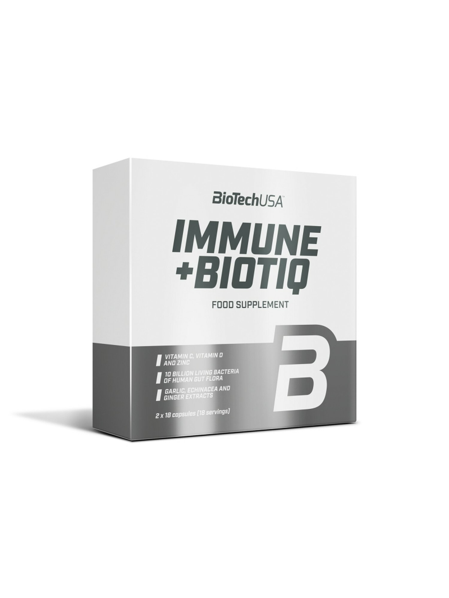 BIOTECHUSA иммун+биотик N18 капс ПО 733МГ+N18 капс ПО 768МГ — Капсулы, набор -36 штук в упаковке. 1. Капсулы массой 733м…
