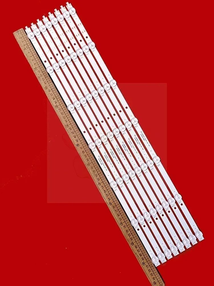 Подсветка для ТВ Haier 65 Smart TV S1 / Candy Uno 65 (комплект 8 шт.) LED65D07-ZC62AG-02D