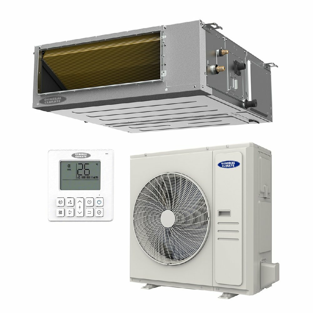 Канальный кондиционер General Climate DN60HWN3 / GU-U60H3