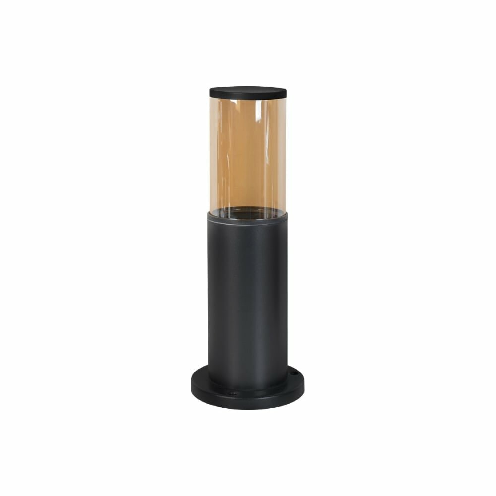 Светильник уличный IN HOME напольный ТБУ AMBER-SP300-1xA60-BL алюминиевый 300мм черный IP54 4690612059211