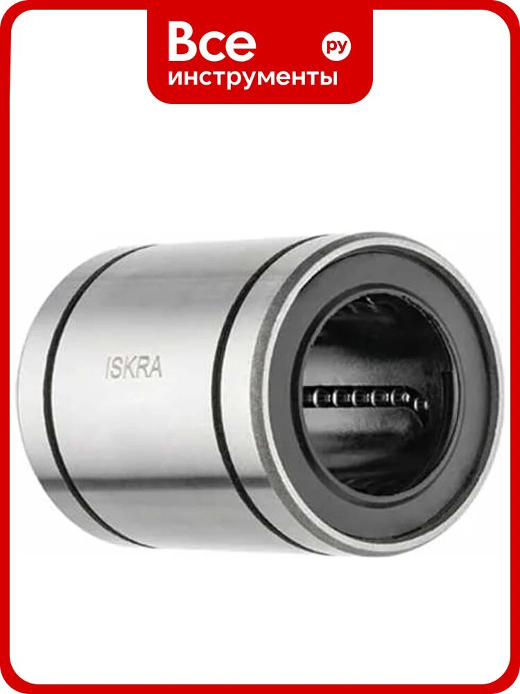 Линейный подшипник ISKRA LM8-UU 5 шт LM8UU-_5 LM8UU-ISKRA_5