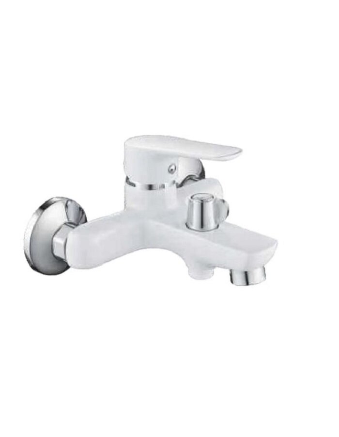 Смеситель для ванны и душа Rainsberg с коротким изливом 110 мм, хром.