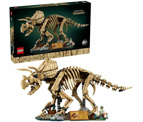 Конструктор LEGO Jurassic World 77985 Ископаемые динозавров: Трицератопс (Lego 77985)