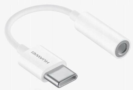 Переходник Huawei CM50 Type-C на AUX 3.5, белый