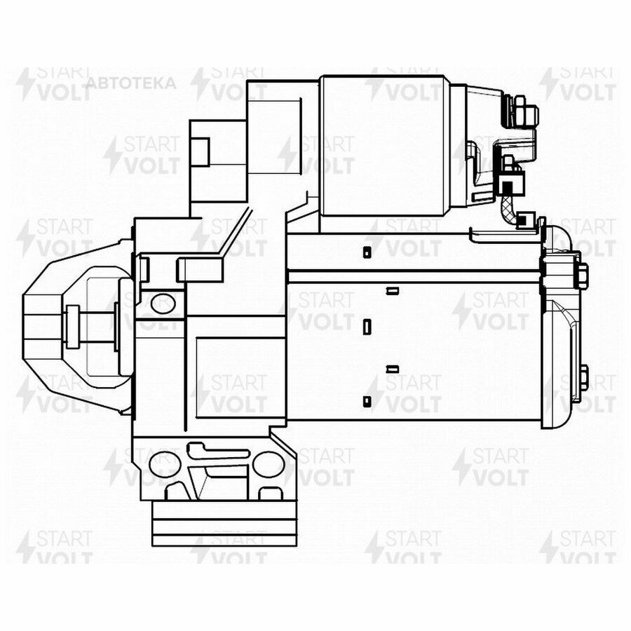 ! Выведено из ассортимента Стартер BMW 3 F30 (11-) 2.0D MT 1.4кВт STARTVOLT LST2614