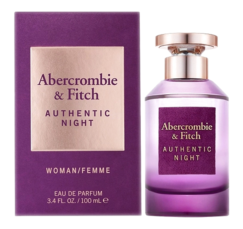Abercrombie and Fitch Authentic Night 100 мл парфюмерная вода женская - духи Аутентик Найт