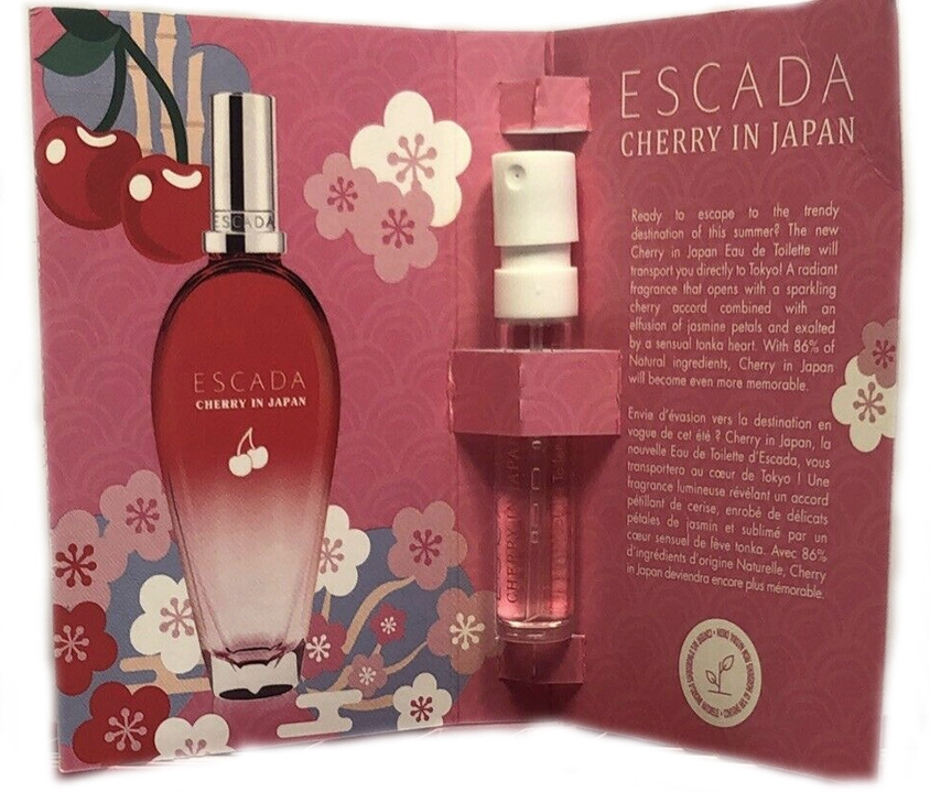 Женская туалетная вода Эскада Вишня В Японии 1.2 мл пробник - Escada Cherry In Japan миниатюра
