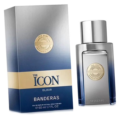 Антонио Бандерас Айкон Эликсир 50 мл - мужская парфюмерная вода / The Icon Elixir