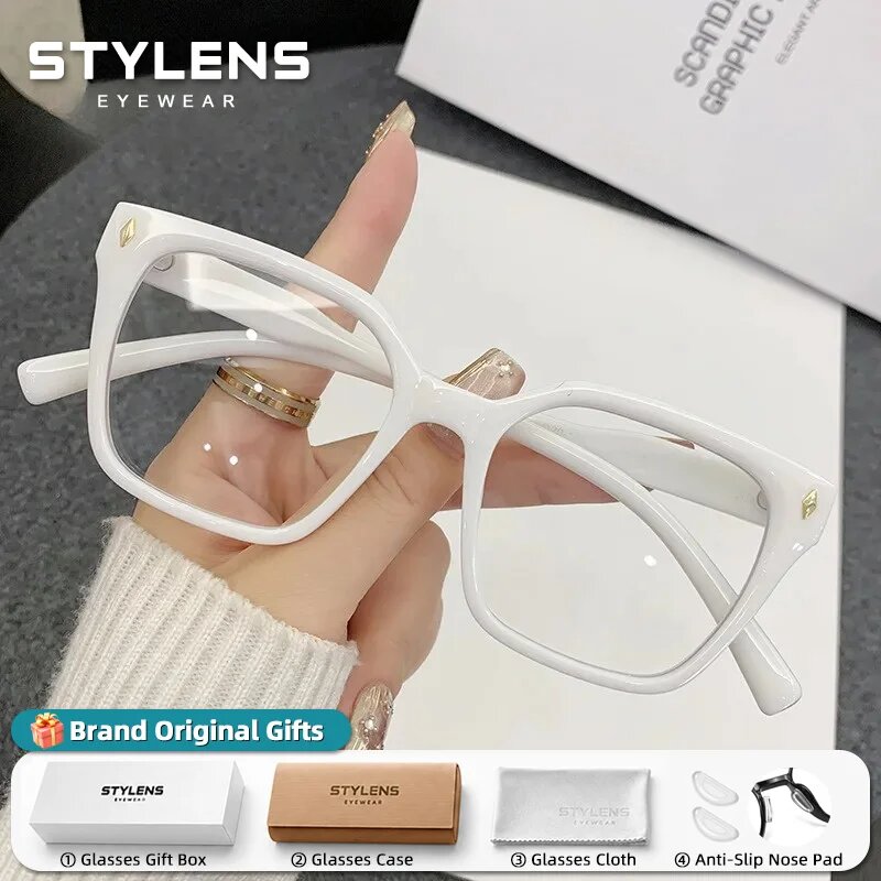 Очки из ацетата STYLENS C5-White -250