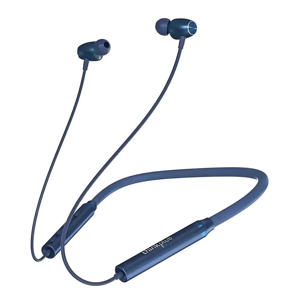 Наушники беспроводные с микрофоном Lenovo HE05, Bluetooth, USB Type-C, синий