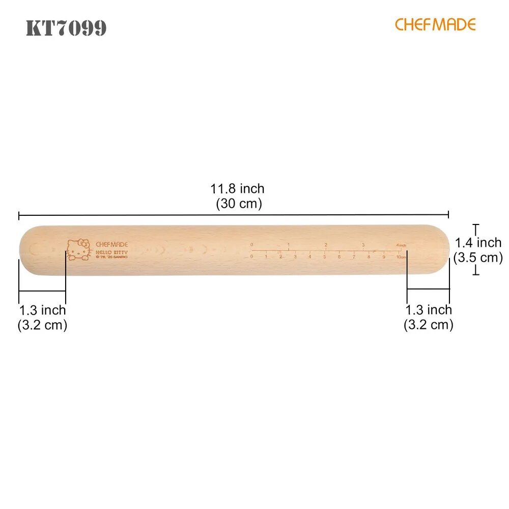 CHEFMADE Скалка CHEFMADE KL Rolling pin — фото 1