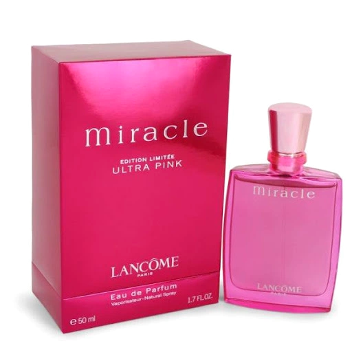 Парфюмерная вода Ланком Миракл Ультра Пинк для женщин 50 мл - Miracle Ultra Pink