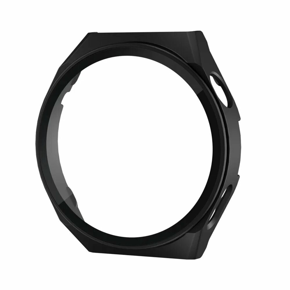 Матовый Защитный чехол 2в1 для Huawei Watch GT 3 Pro 46 мм С Полным покрытием PC Cover Из закаленного стекла Scr Аксессуары для часов