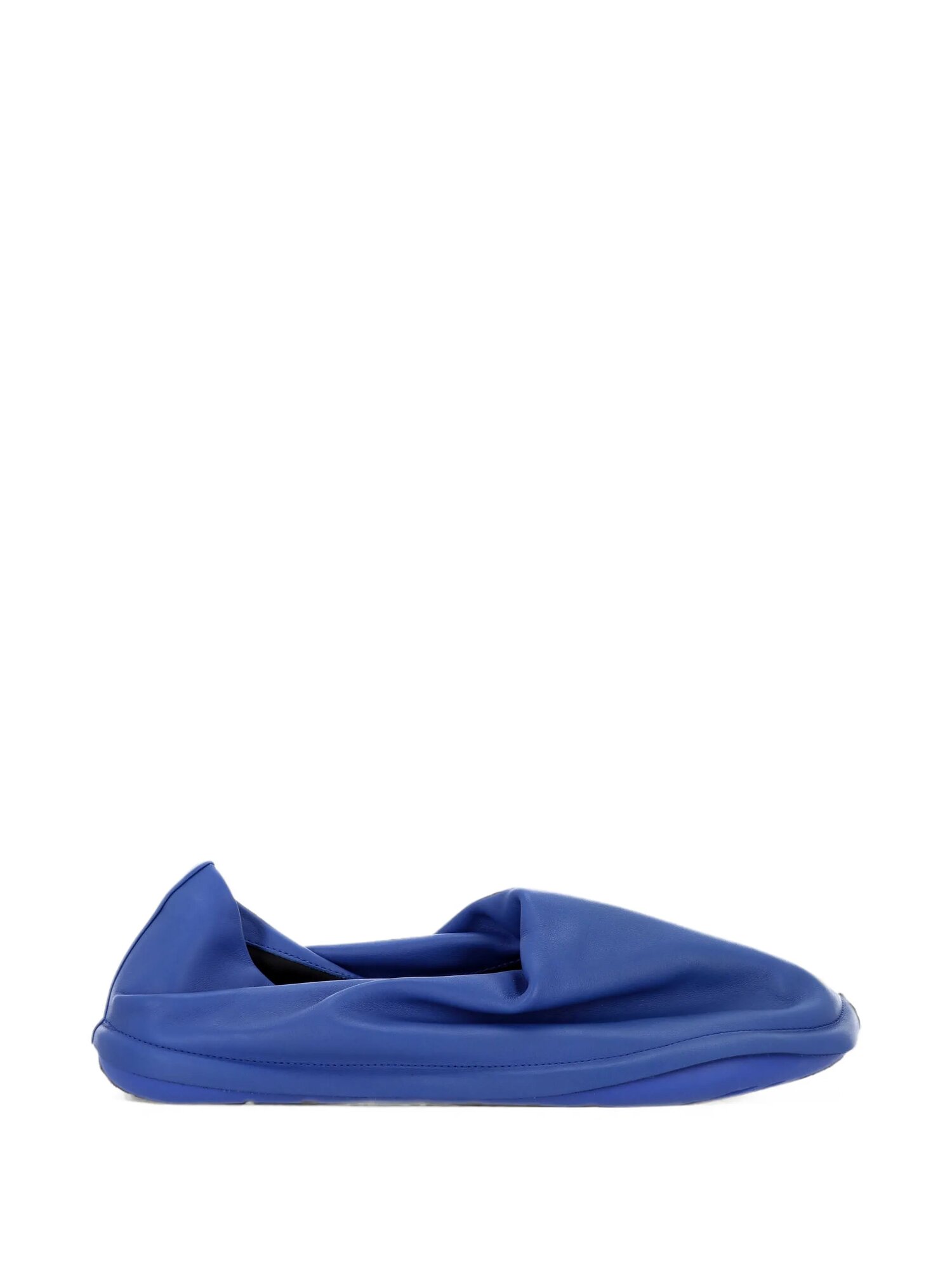 Лоферы X Issey Miyake Peu Form draped leather loafers