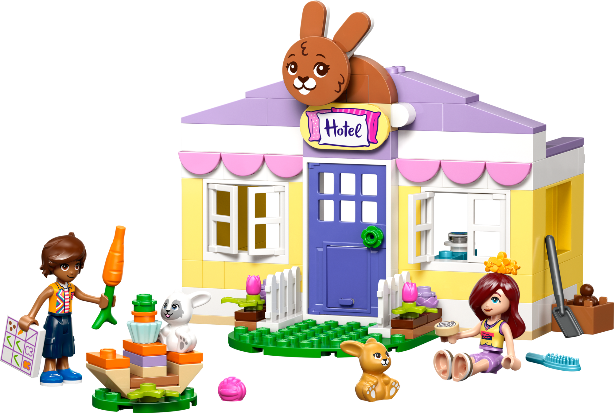 Конструктор LEGO Friends 42679 Отель для кроликов в Хартлейк-Сити