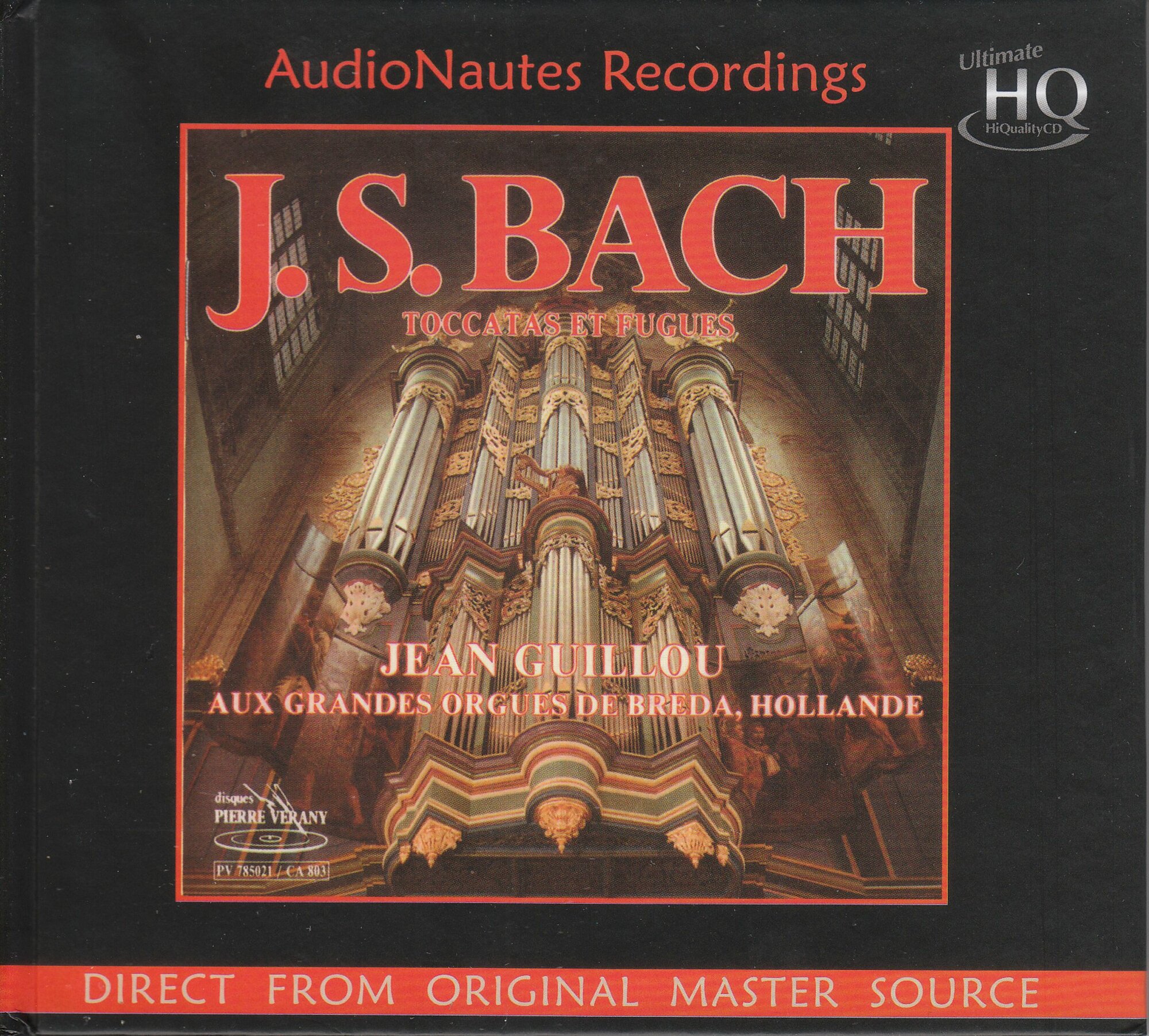 Компакт-диск Johann Sebastian Bach (1685-1750) - Orgelwerke (UHQ-CD) (CD) (1 CD)