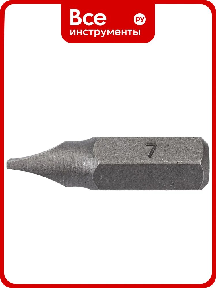 Вставка 5/16", SL7х30мм/50 ROCKFORCE RF-1533007(3413)