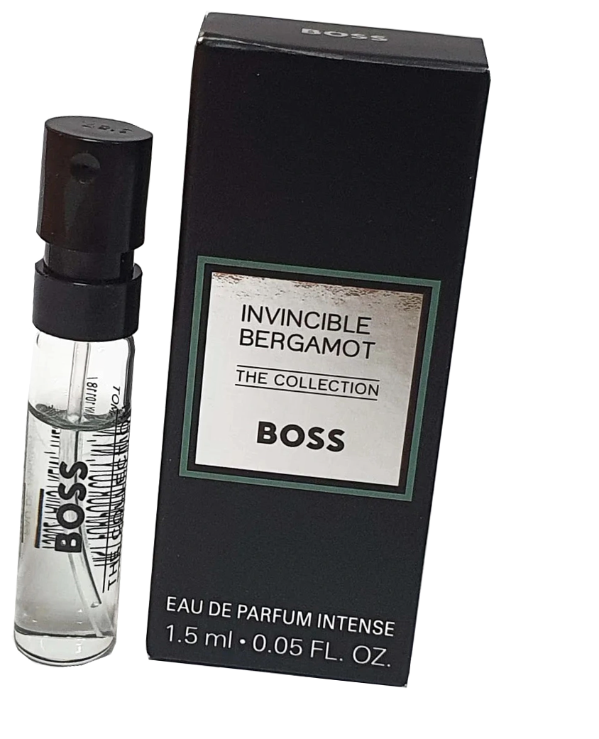 Invincible Bergamot Hugo Boss 1.5 мл сэмпл парфюм для мужчин и женщин