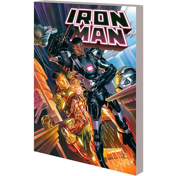 IRON MAN VOL. 2: BOOKS OF KORVAC II - OVERCLOCK，Reprinted paperback book