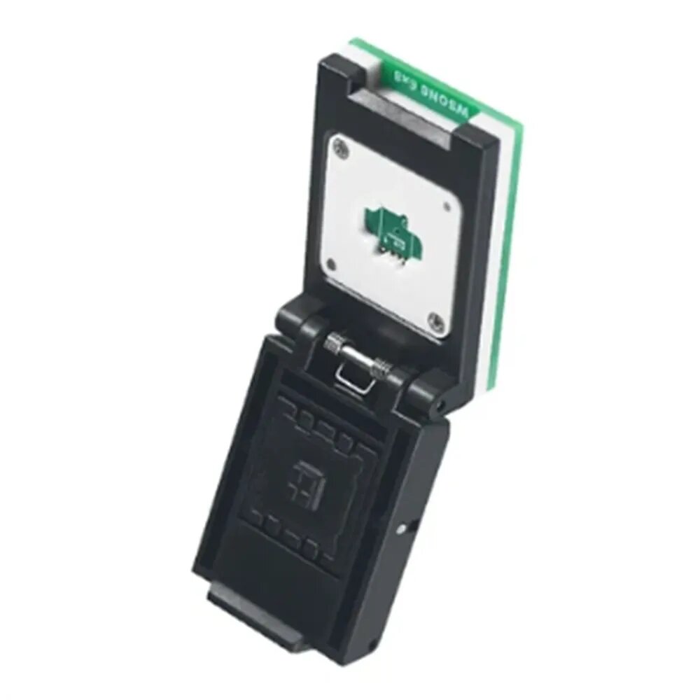 QFN8 WSON8 DFN8 5x6/6x8 Универсальный адаптер для гнезда микросхемы для SPI NAND NOR Flash MLF8 MLP8 SON8 с высококачественным пружинным зондом (B)