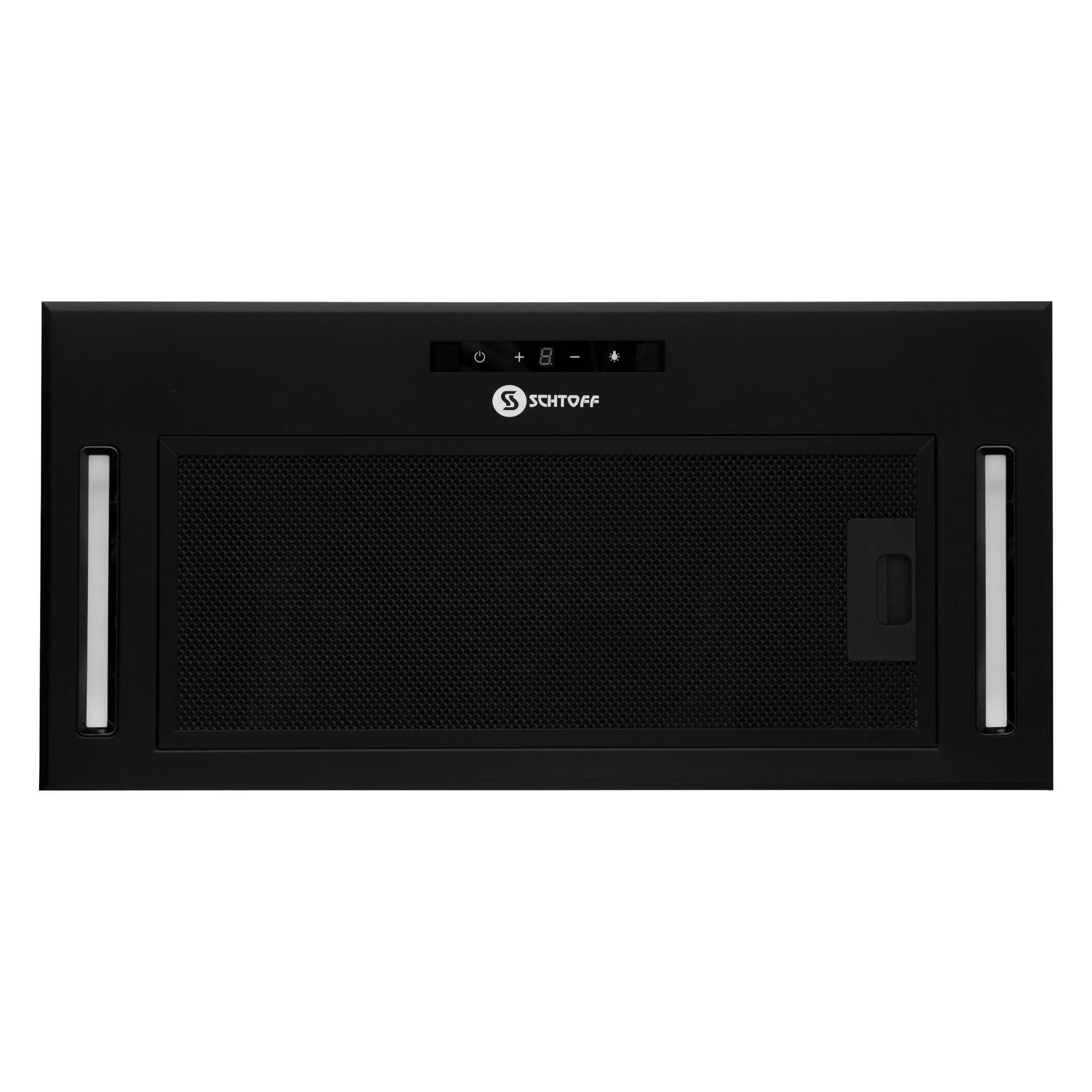 SESTO 60 BLACK вытяжка кухонная (SCHTOFF)