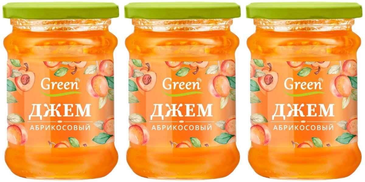 Грин Рэй Джем абрикосовый 310 мл, 3 шт