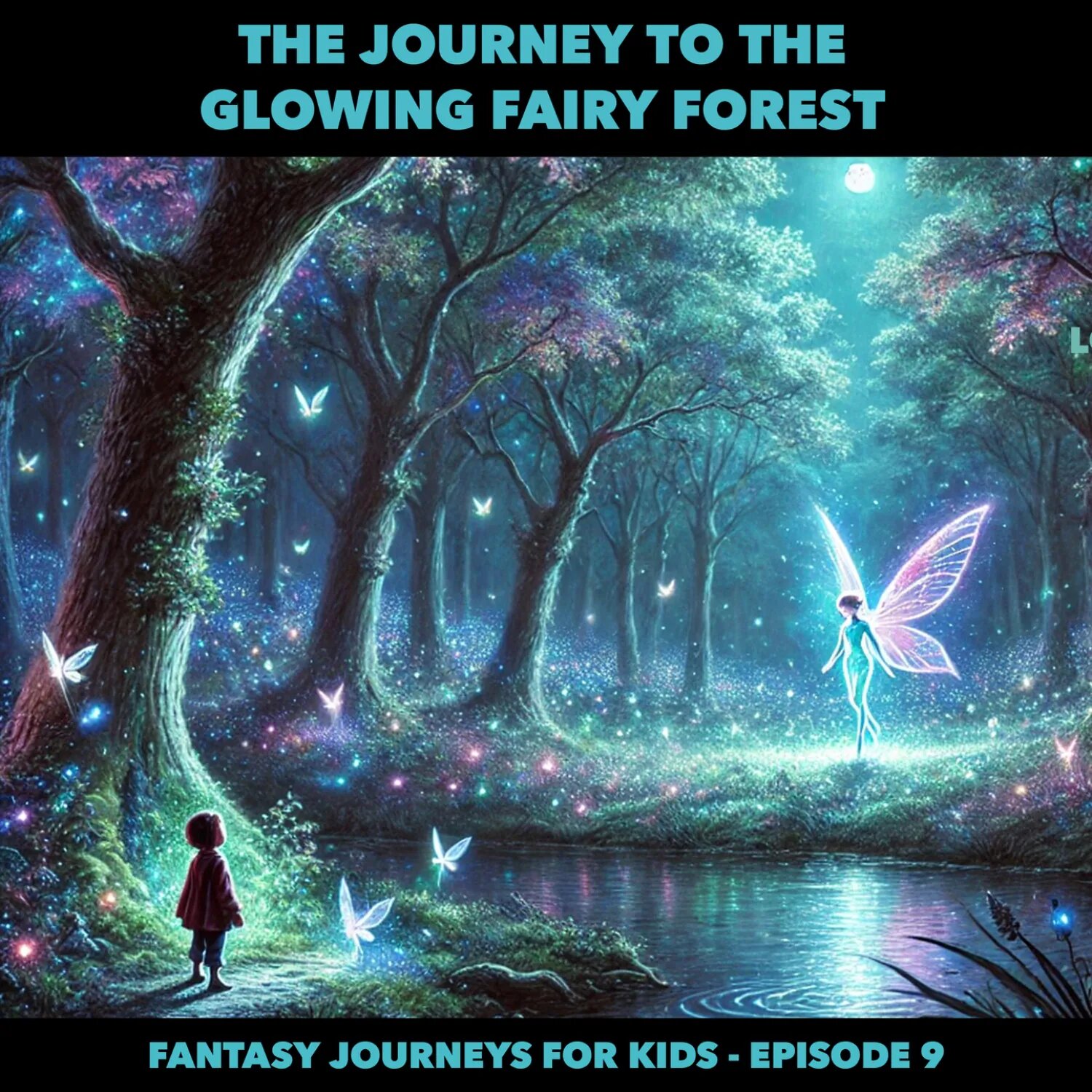 Fantasy Journeys for Kids, Episode 9: The Journey to the Glowing Fairy Forest (ungekürzt) [Аудиокнига]