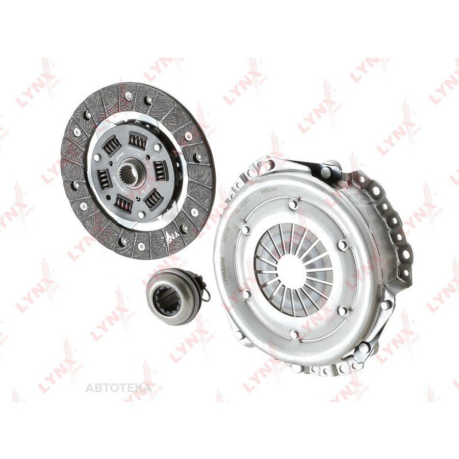 Комплект сцепления (O 200 mm) LADA 2101-07/NIVA 2121/2131 LYNXAUTO CL1097