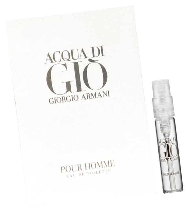 Giorgio Armani Aqua Di Gio Pour Homme мужская туалетная вода сэмпл 1.2 мл / Аква Ди Джио миниатюра