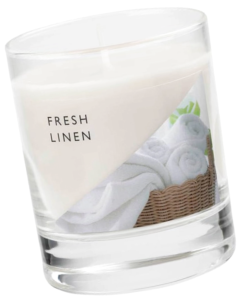 Свеча с ароматом Вокс Лирикал Свежий Лен 132 гр - Wax Lyrical Fresh Linen