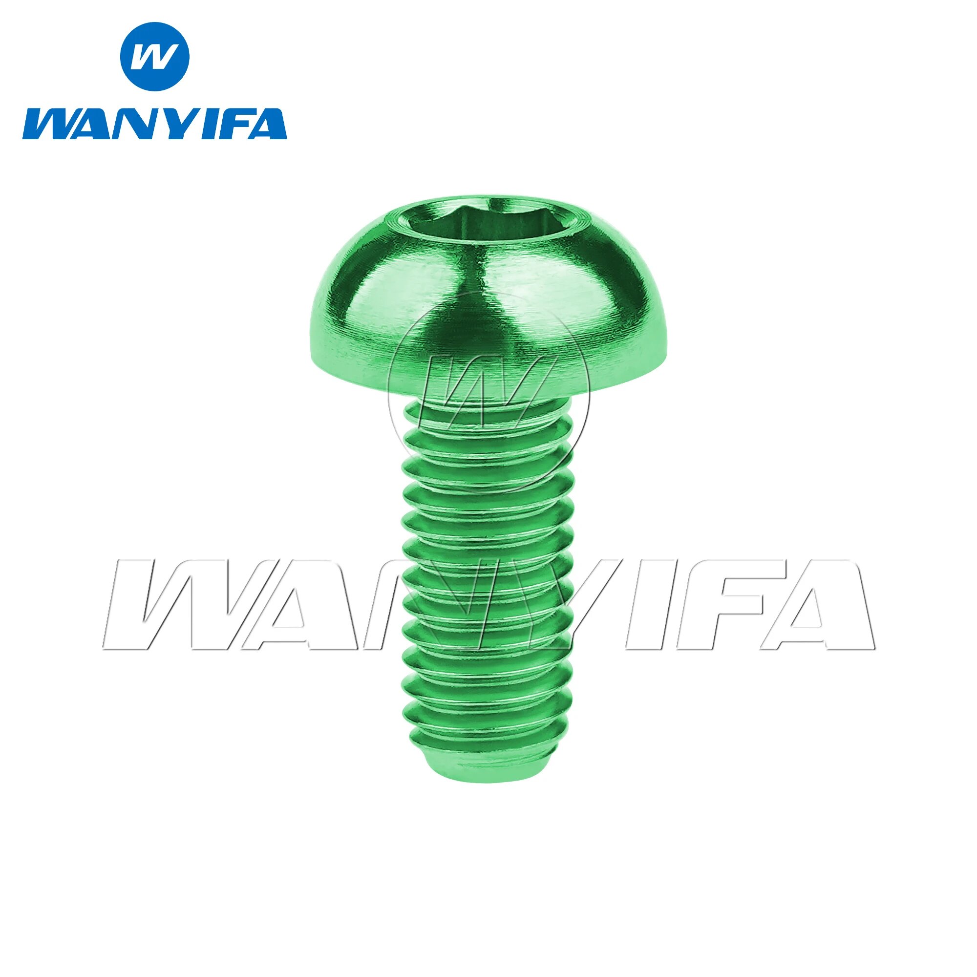Титановый болт Wanyifa M5x12мм с шестигранной головкой под ключ для крепления дискового ротора велосипеда, держателей для бутылок, титановые крепежные элементы