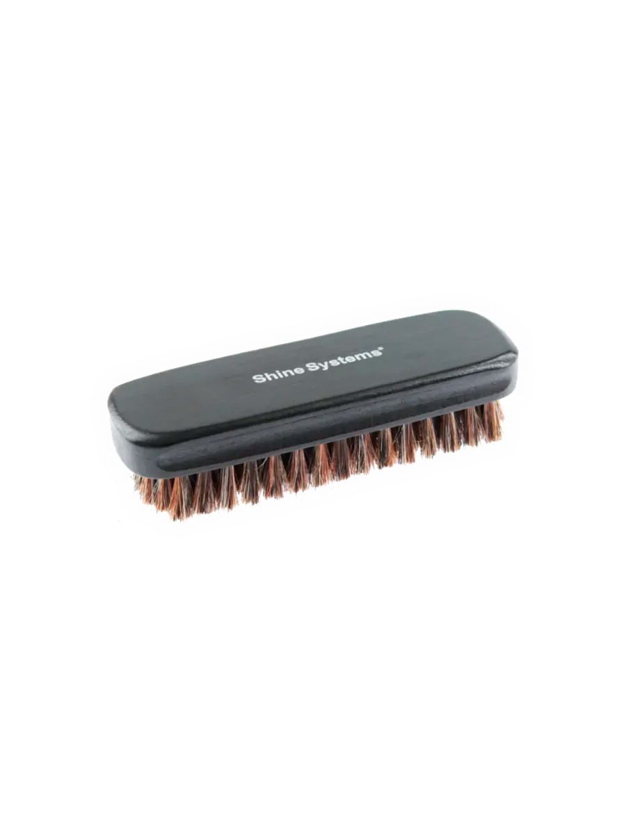 Щетка для чистки кожи натуральная щетина Leather Brush