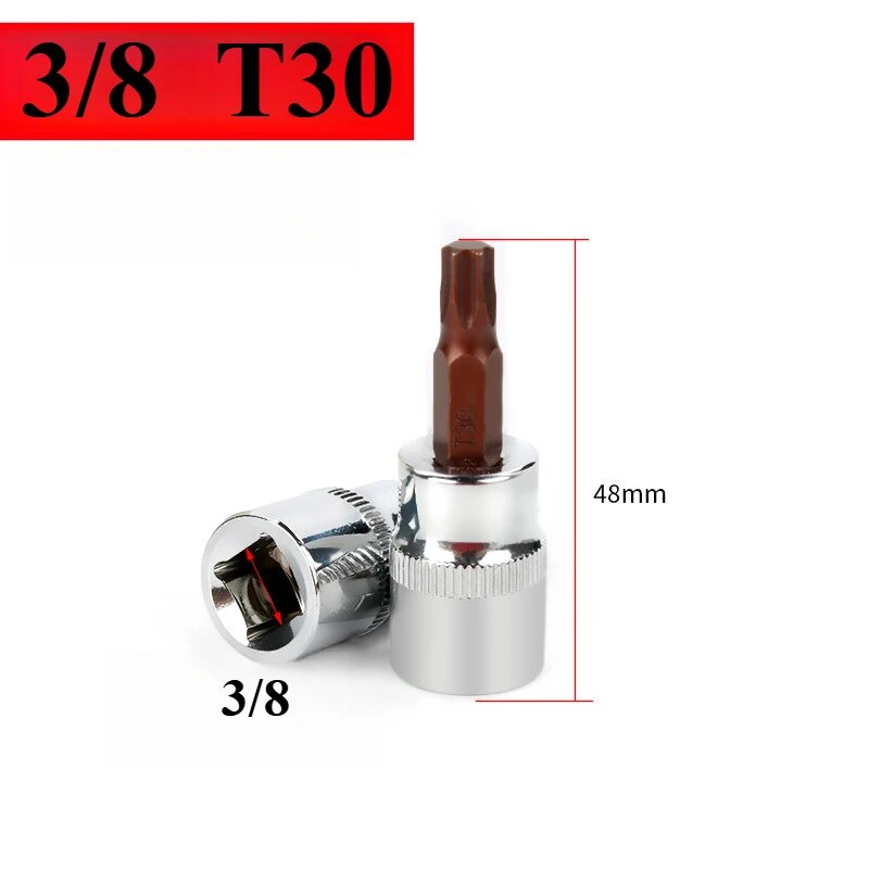 Набор торцевых ключей 11 шт. 3-8 T30
