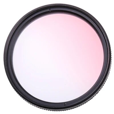 CHOHO Цветной градиентный фильтр 49-77 мм для Canon Nikon Sony Розовый, 67 мм, град розовый