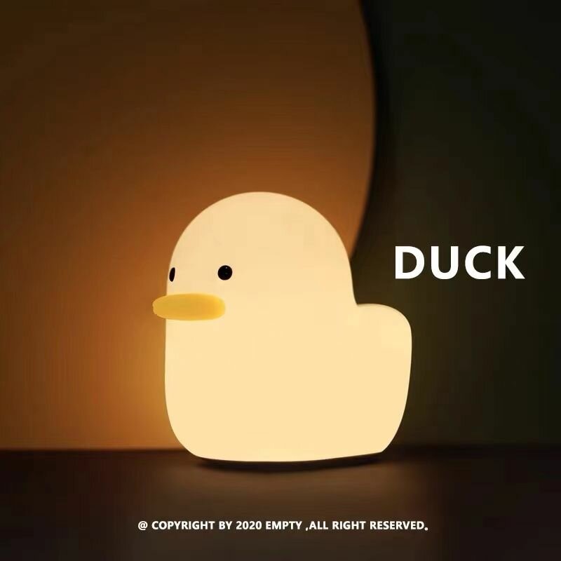Dull Duck Sleep Lamp Ночные лампы Силиконовые лампы